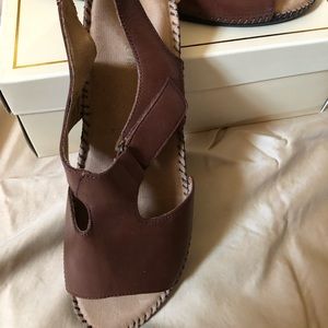 Auditions | Shoes | Auditions Brown Sandals | Poshmark